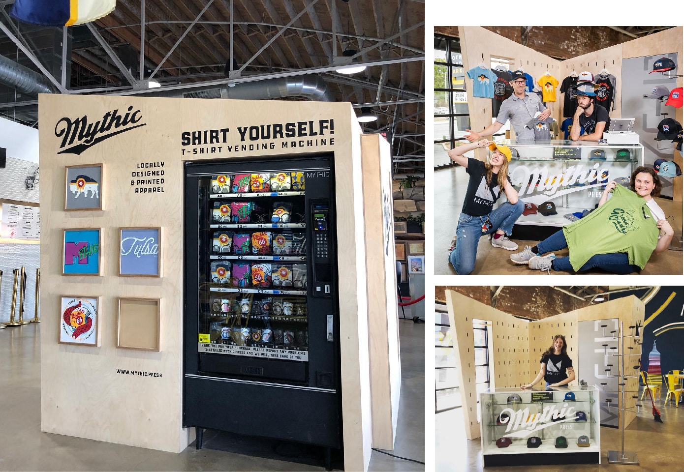 T-Shirt Vending Machine - Shirt Yourself! - Mythic Press